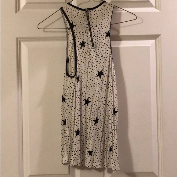 Zara | Tops | Zara Starpatterned Top | Poshmark